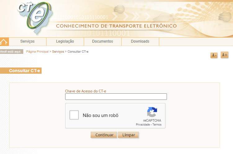 Consulta e download do arquivo XML do CTe - Mentalistas Tecnologia ...